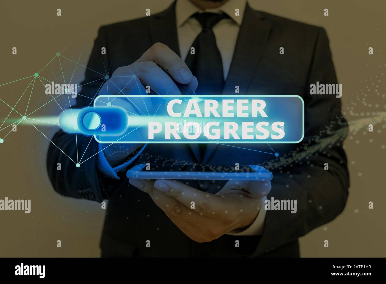 Text sign showing Career Progress. Business photo showcasing positions ...