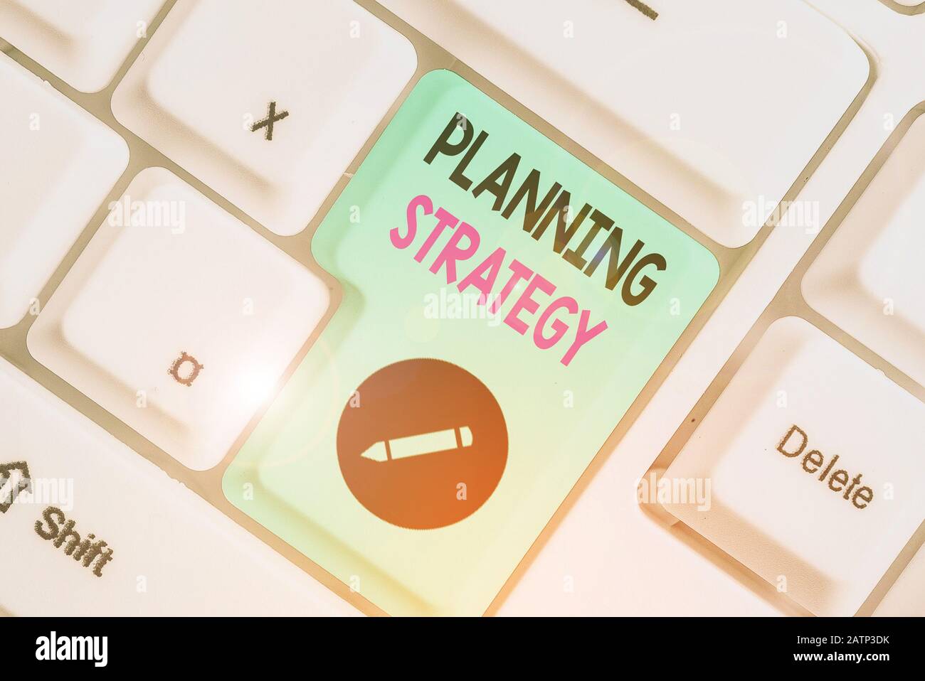 Conceptual hand writing showing Planning Strategy. Concept meaning ...