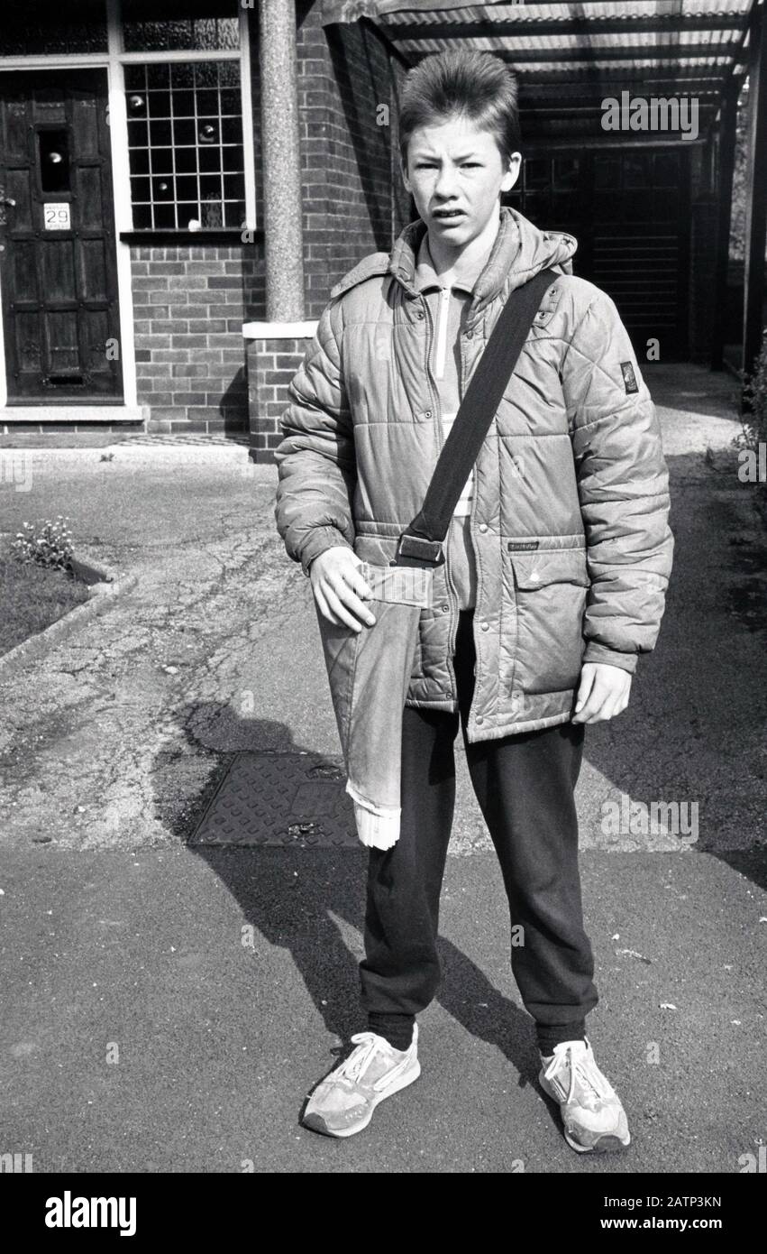 Paperboy Delivery Boy High Resolution Stock Photography and Images - Alamy