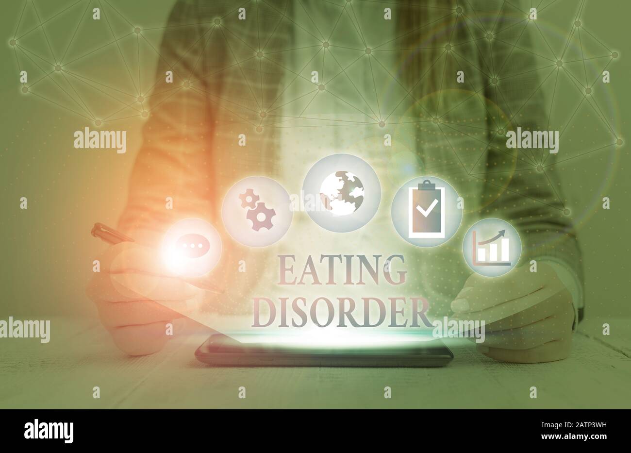 Handwriting text writing Eating Disorder. Conceptual photo illnesses ...