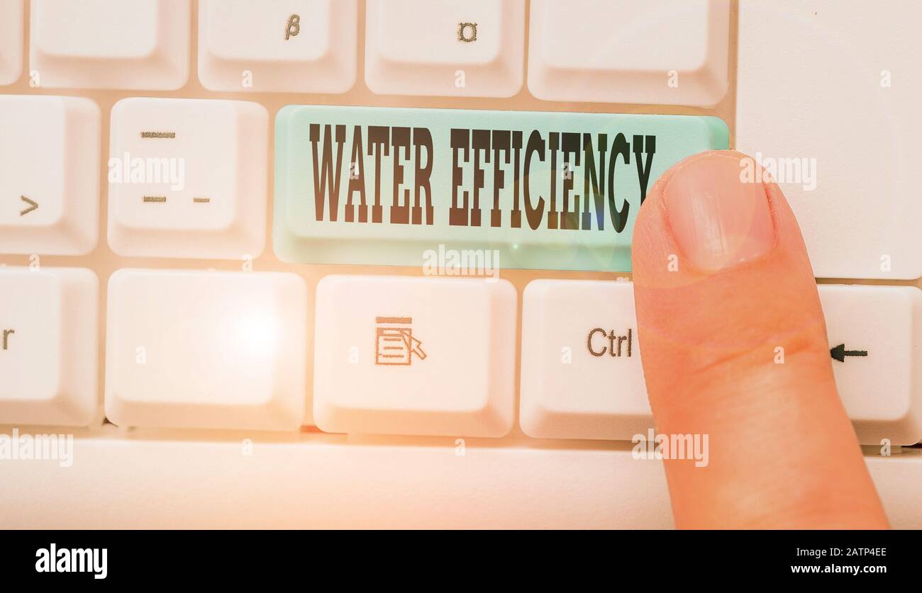 Reduce water consumption sign hi-res stock photography and images - Alamy