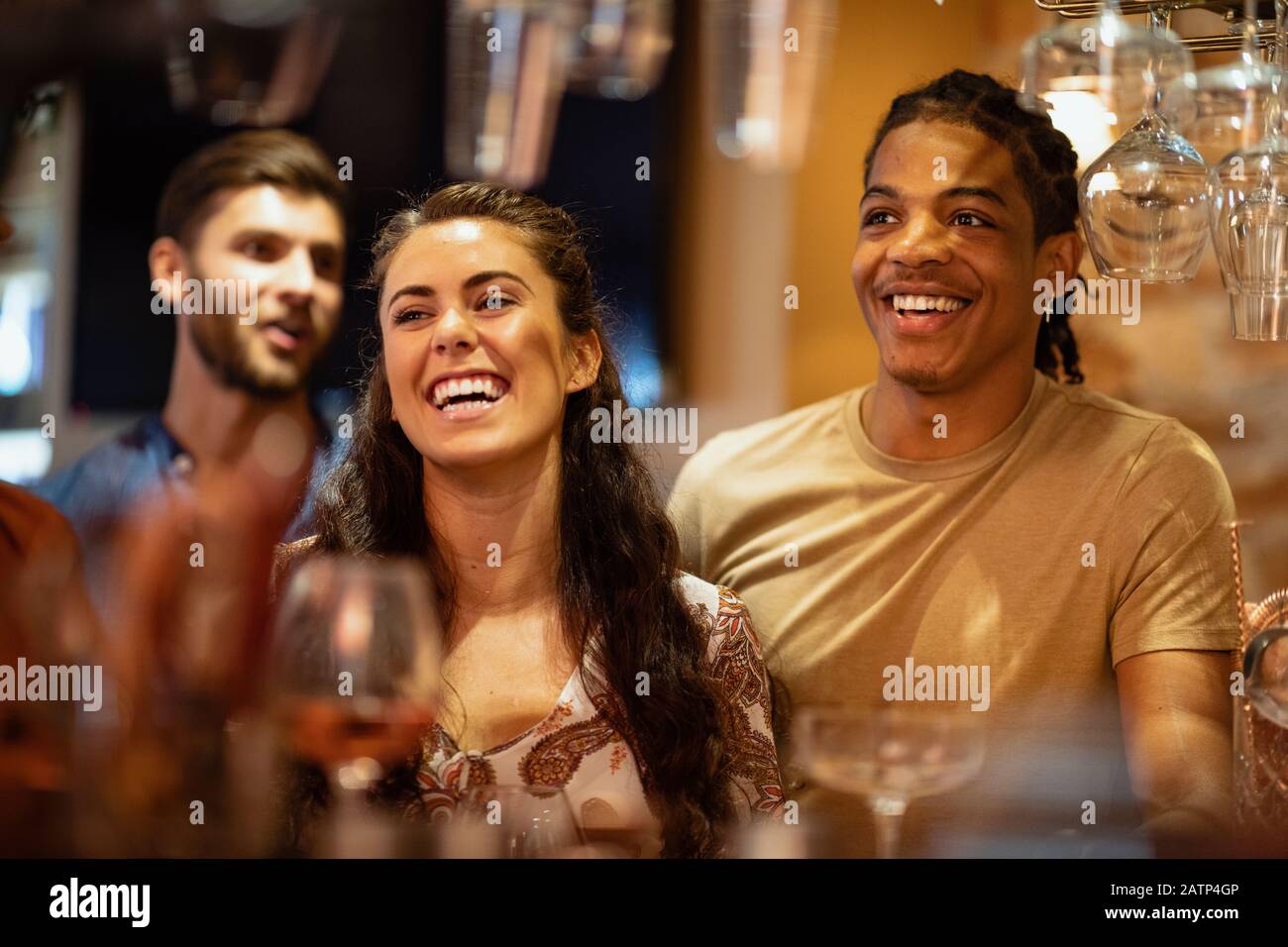 Real people waiting to order hi-res stock photography and images - Alamy