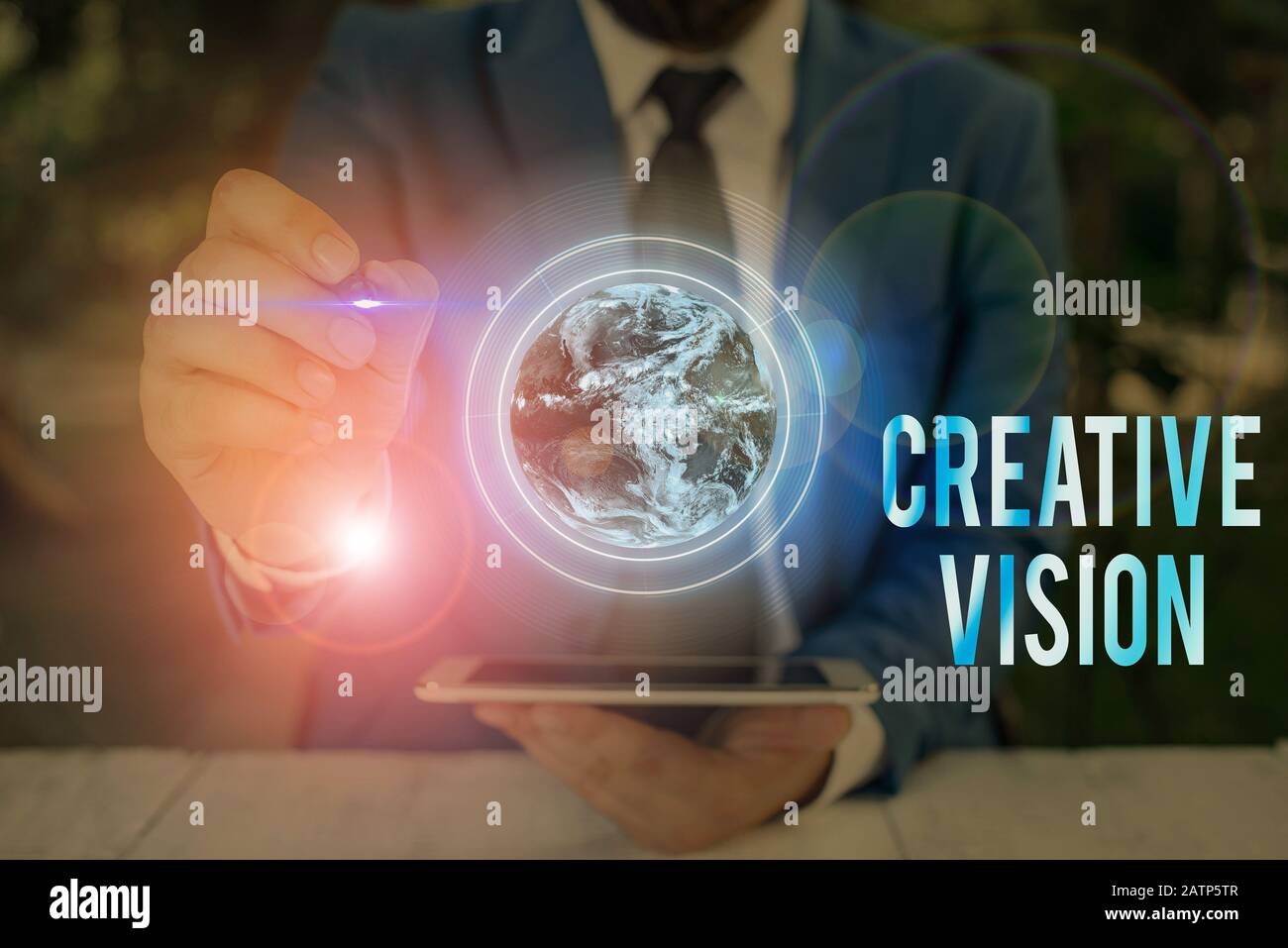 Conceptual hand writing showing Creative Vision. Concept meaning ...