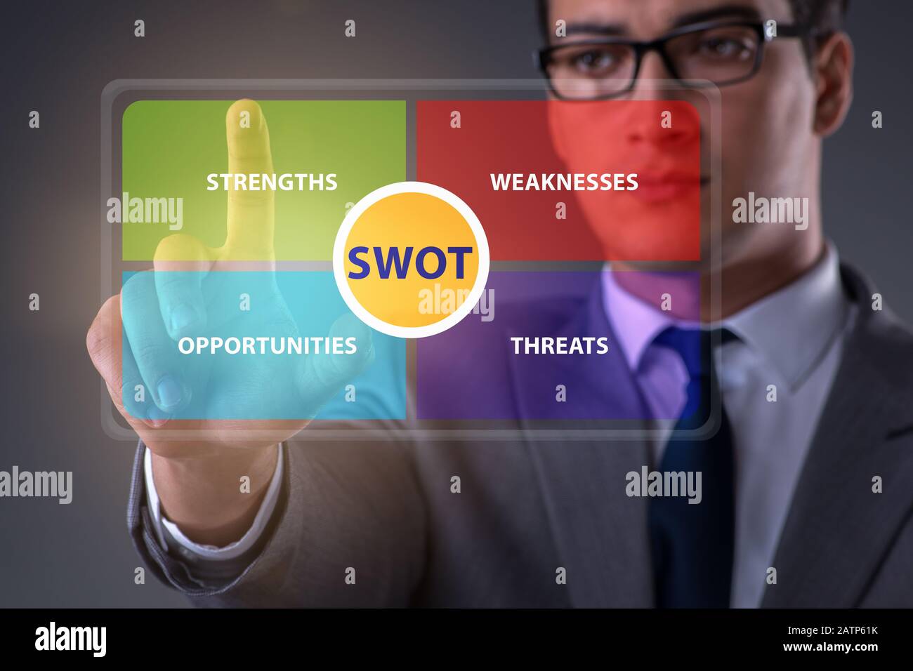The swot technique concept for business Stock Photo - Alamy