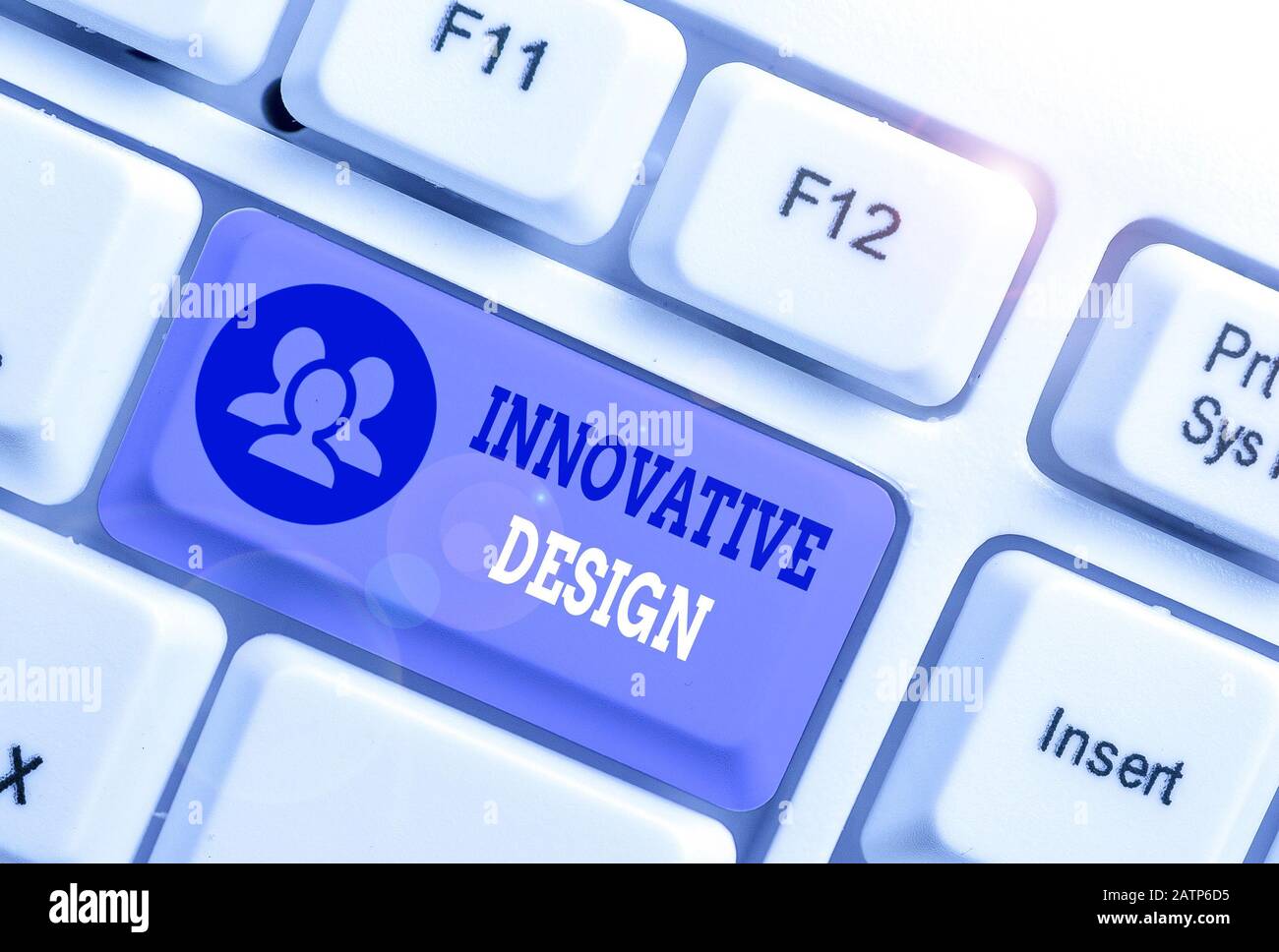 Text sign showing Innovative Design. Business photo showcasing ...