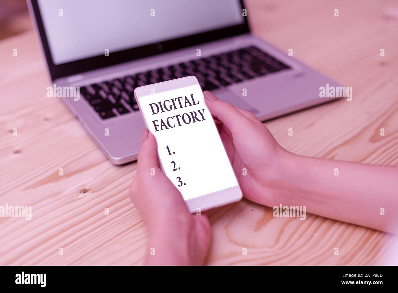 Word writing text Digital Factory. Business photo showcasing uses ...