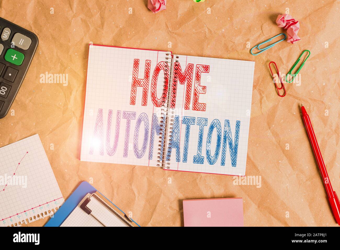 Handwriting text Home Automation. Conceptual photo home solution that ...