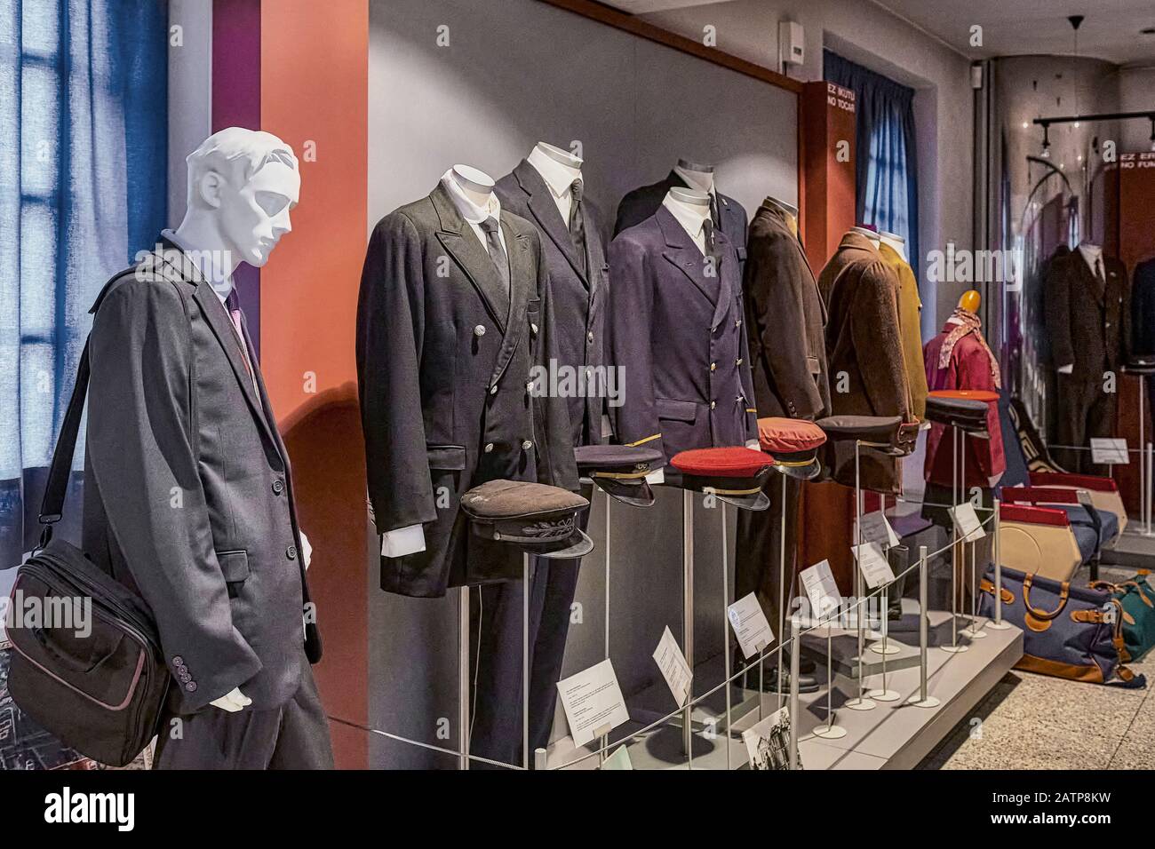 Museum uniform exhibition hi-res stock photography and images - Alamy