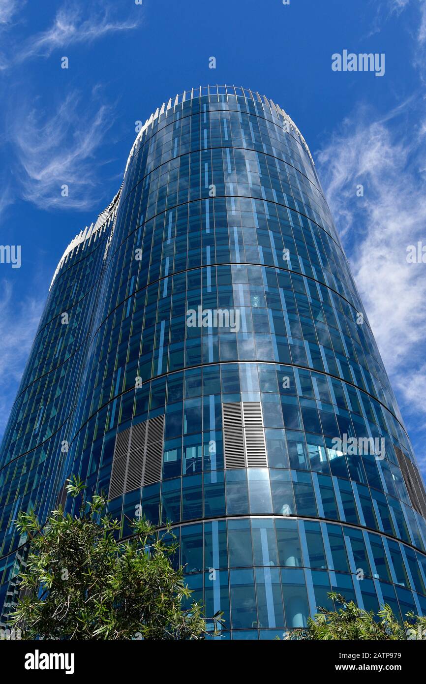 Australia, Perth, office building with glass facade Stock Photo - Alamy