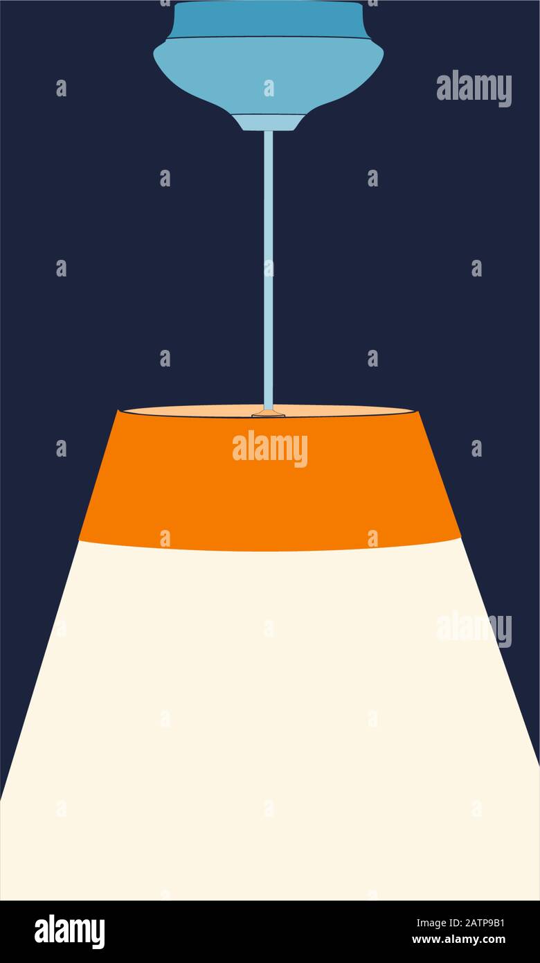 Lamp flat design Stock Vector Image & Art - Alamy