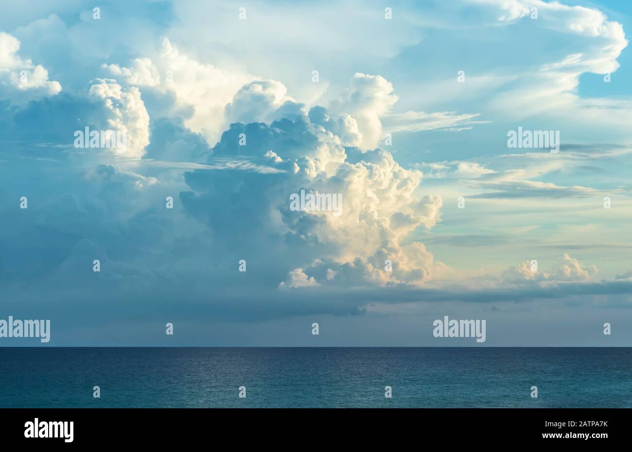 storm clouds over ocean Stock Photo - Alamy