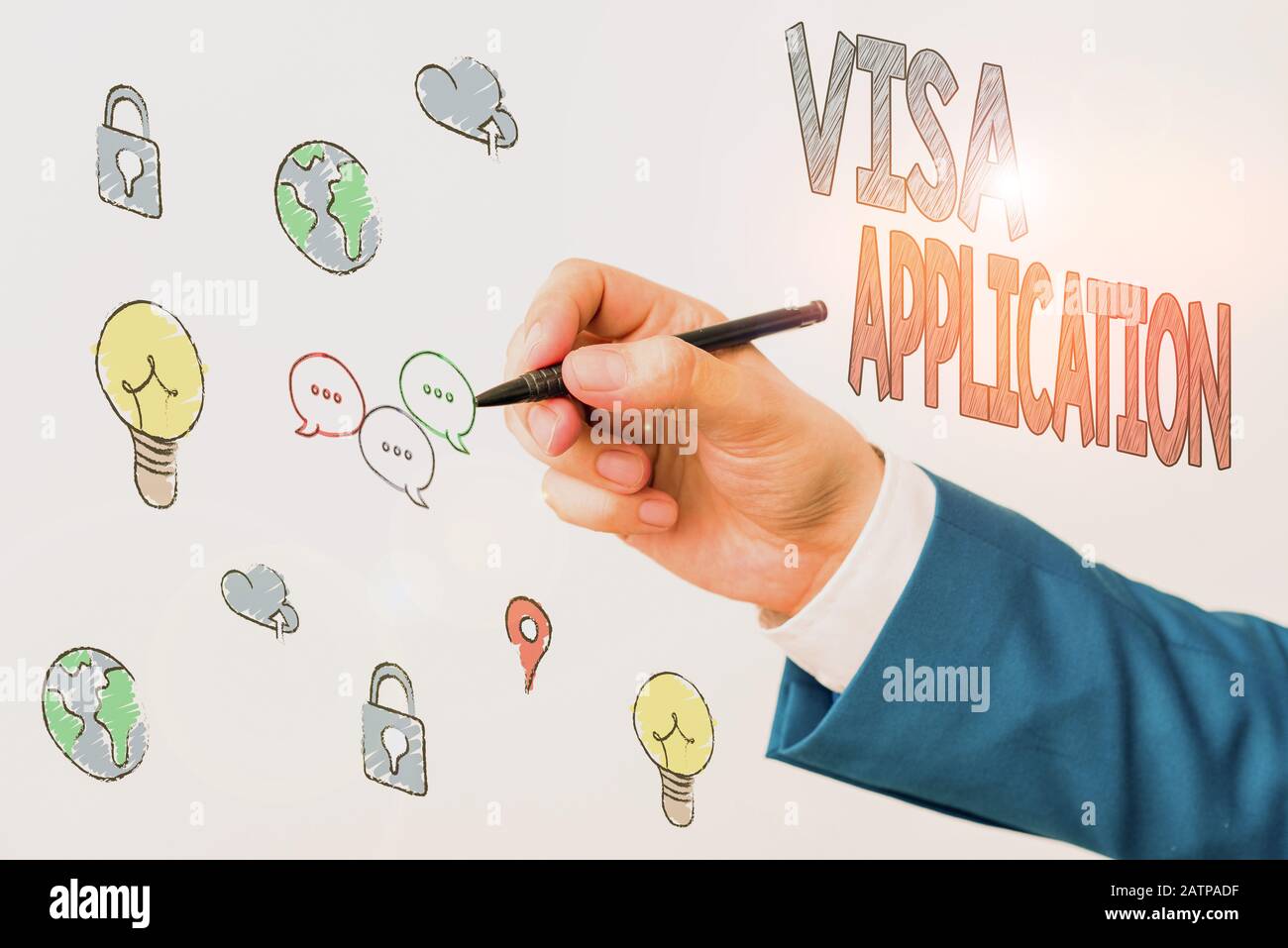 Visa application process hi-res stock photography and images - Alamy