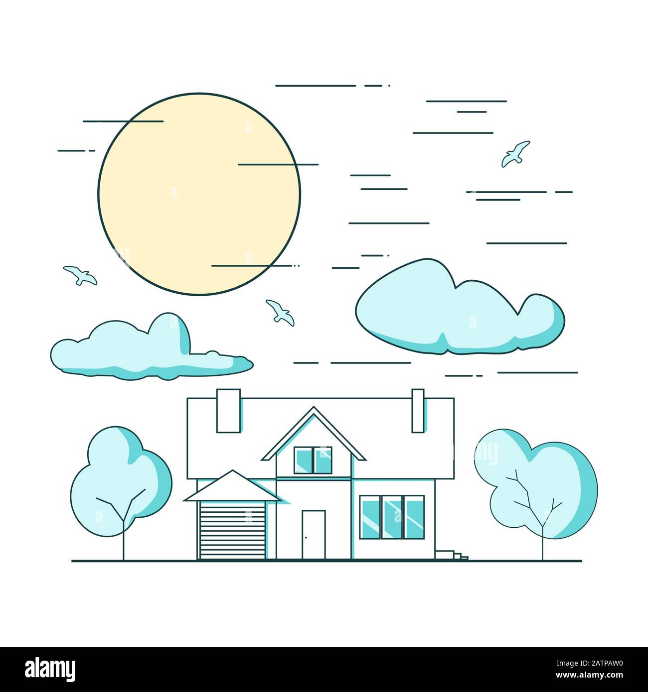 Real estate concept Stock Vector Image & Art - Alamy