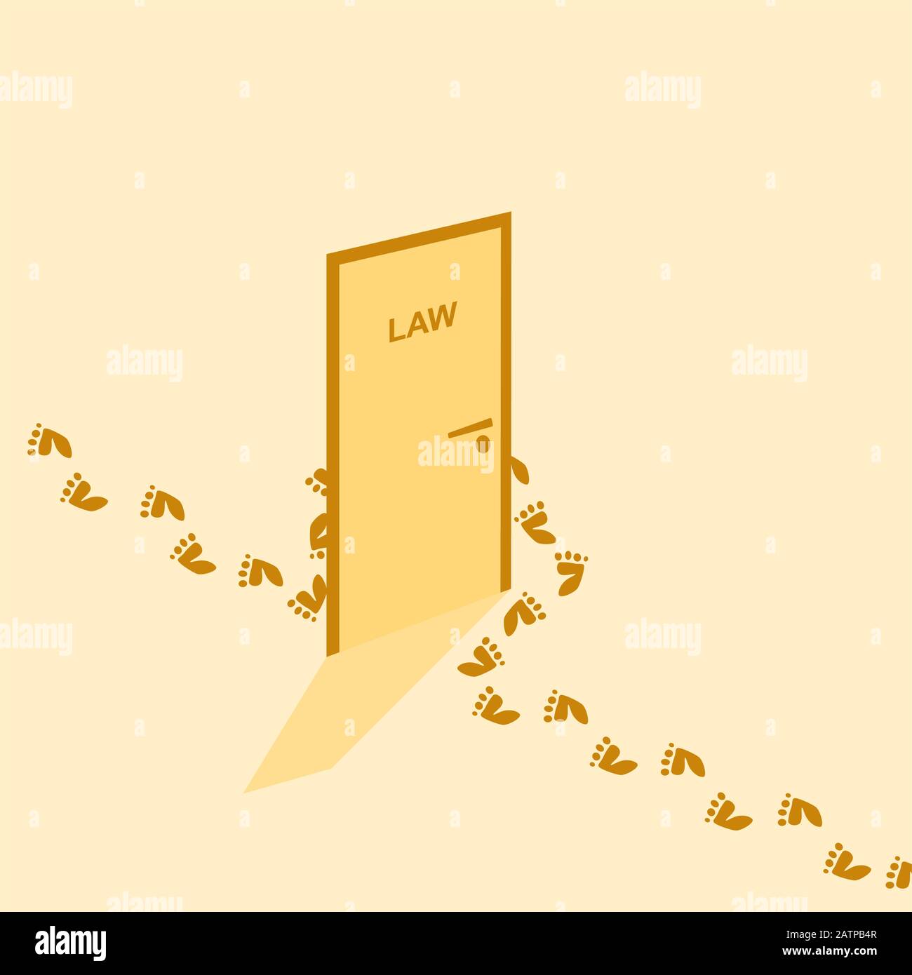 Law concept illustration Stock Vector Image & Art - Alamy