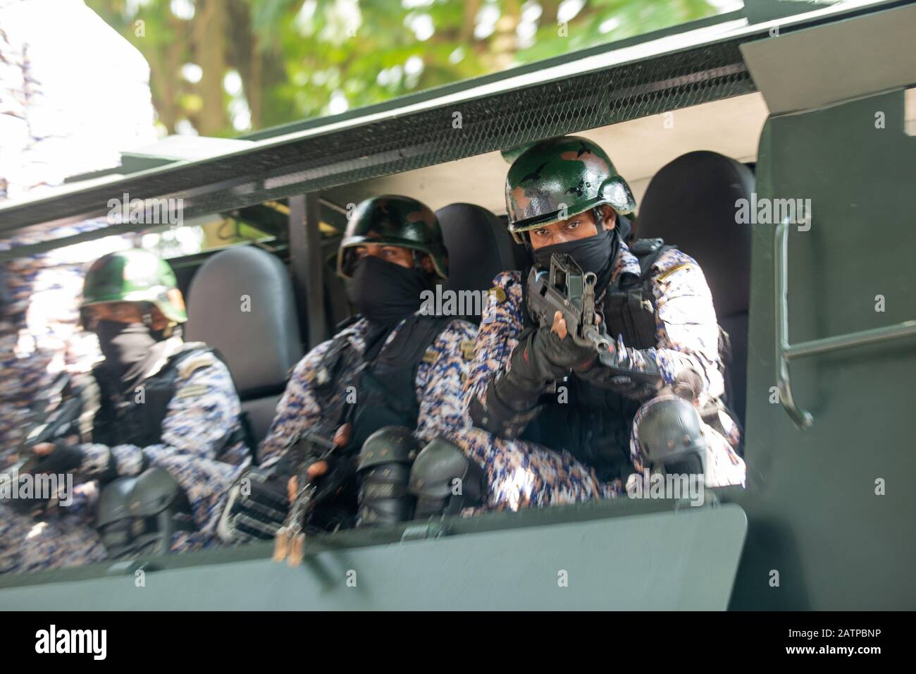 Sri Lanka. 04th Feb, 2020. A Sri Lankan military personnel march during ...