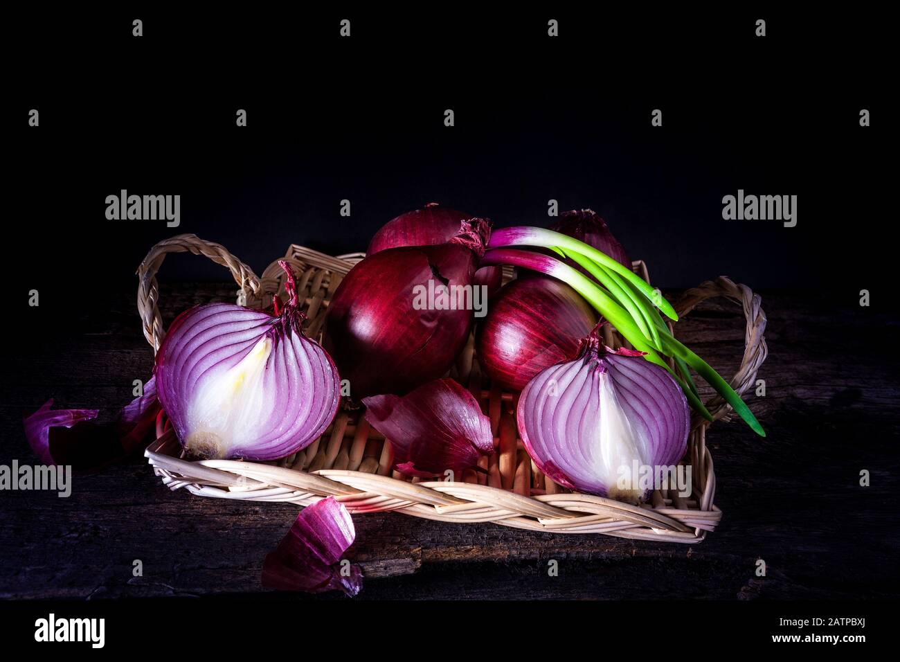 Tropea onion - still life Stock Photo - Alamy