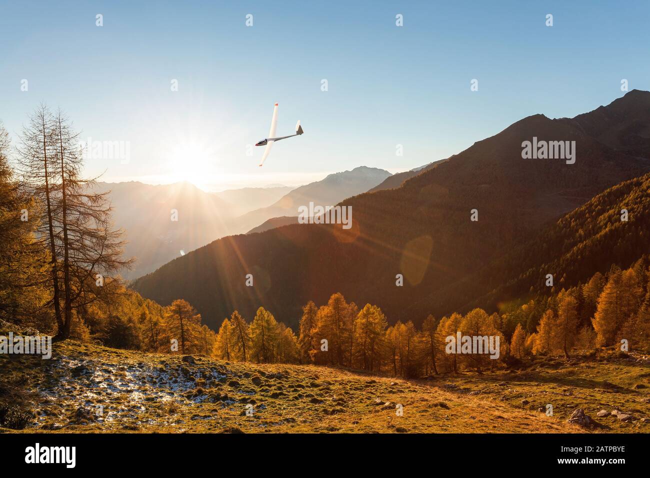 Aerial ascending scenic natural landscape hi-res stock photography and ...