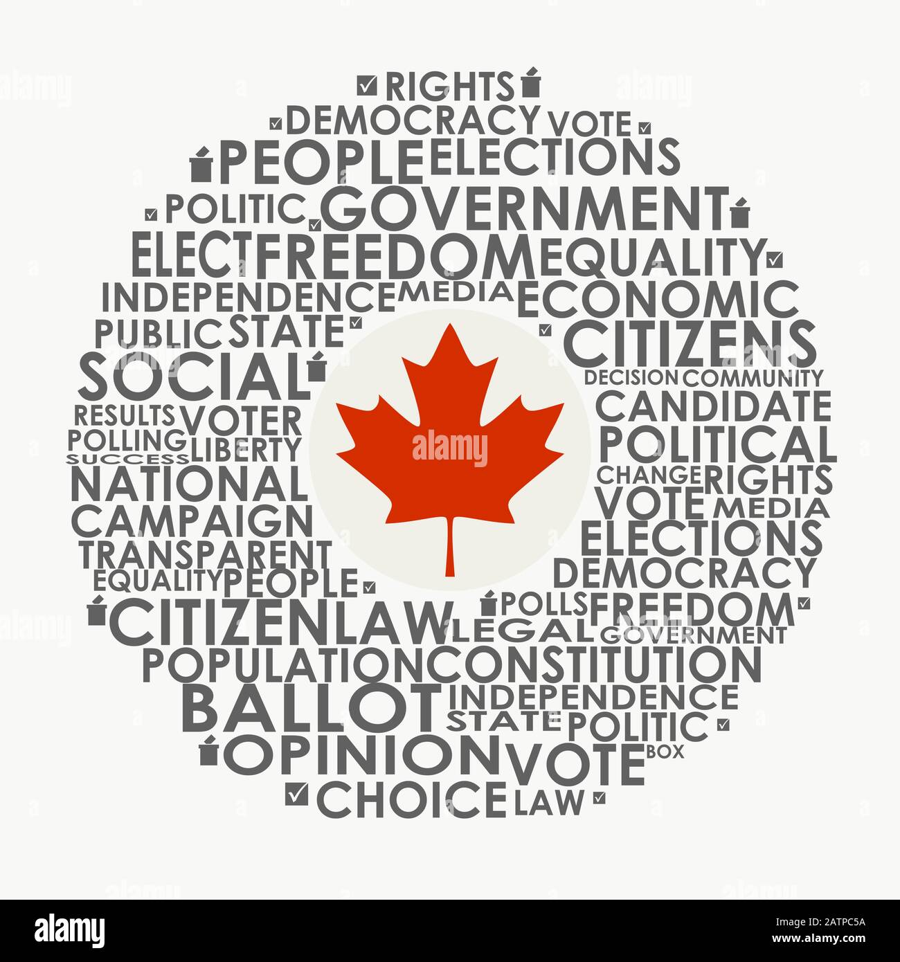 Political rally presidential campaign Stock Vector Images - Alamy