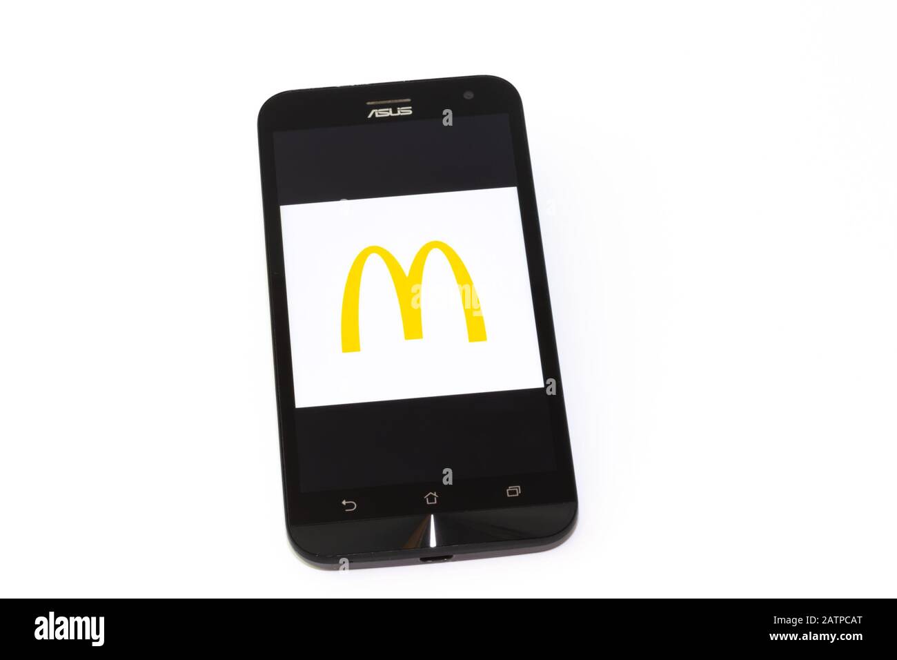 My mcdonalds app Cut Out Stock Images & Pictures - Alamy