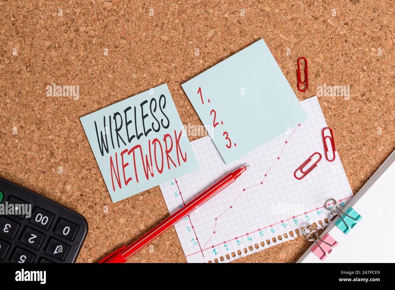 Word writing text Wireless Network. Business photo showcasing computer ...