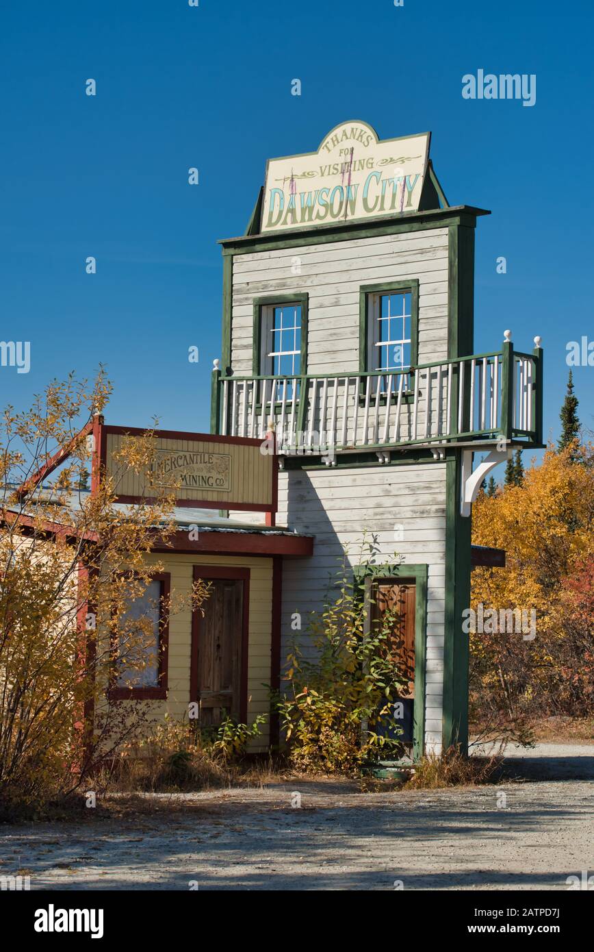 Dawson City, Yukon, Canada Stock Photo - Alamy