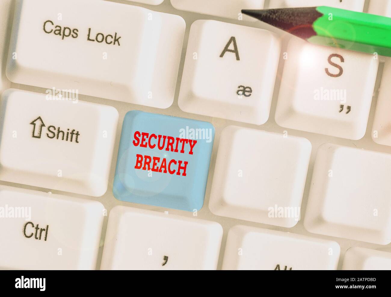 Conceptual hand writing showing Security Breach. Concept meaning any ...