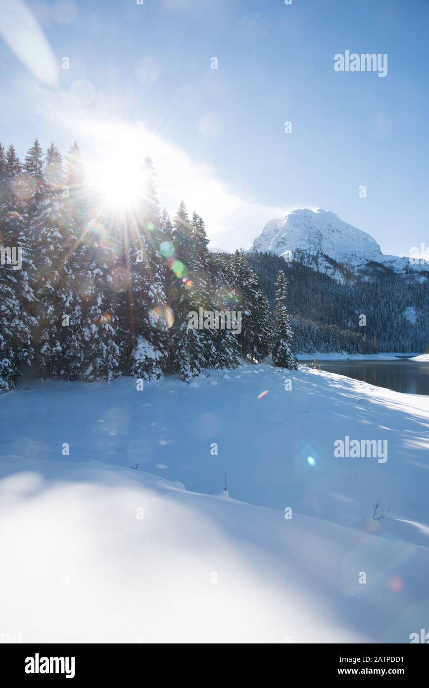 Durmitor winter hi-res stock photography and images - Alamy