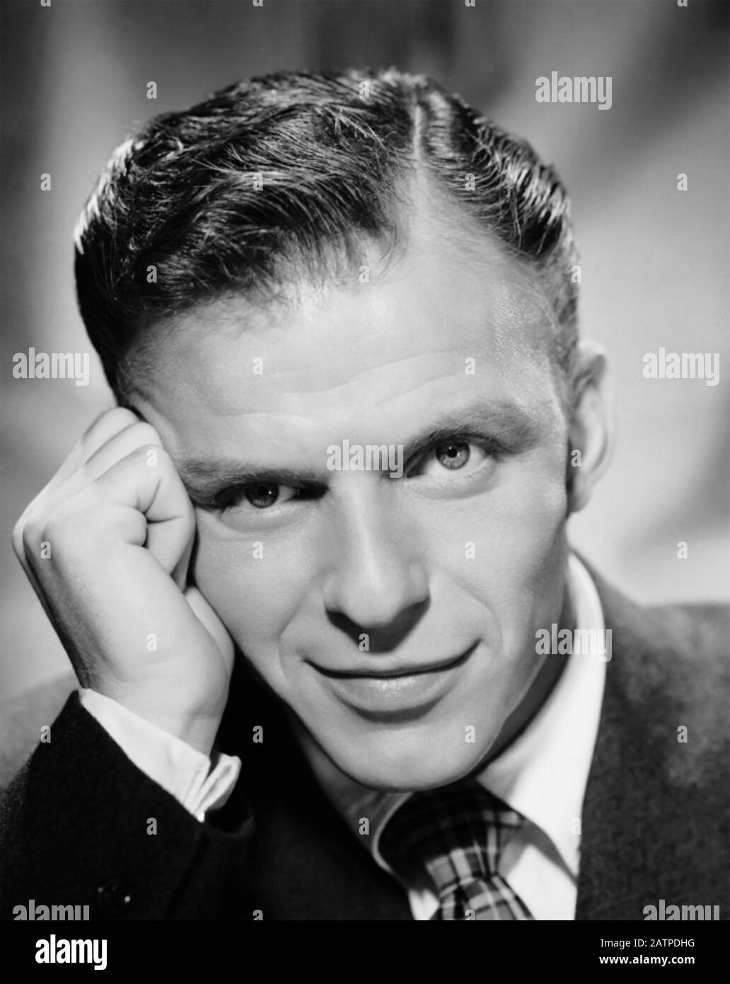 FRANK SINATRA (1915-1998) Promotional photo of American singer and film ...
