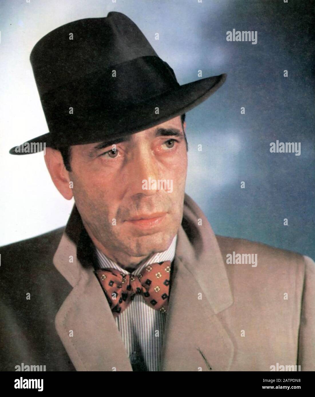 HUMPHREY BOGART (1899-1957) American film actor about 1945 Stock Photo ...