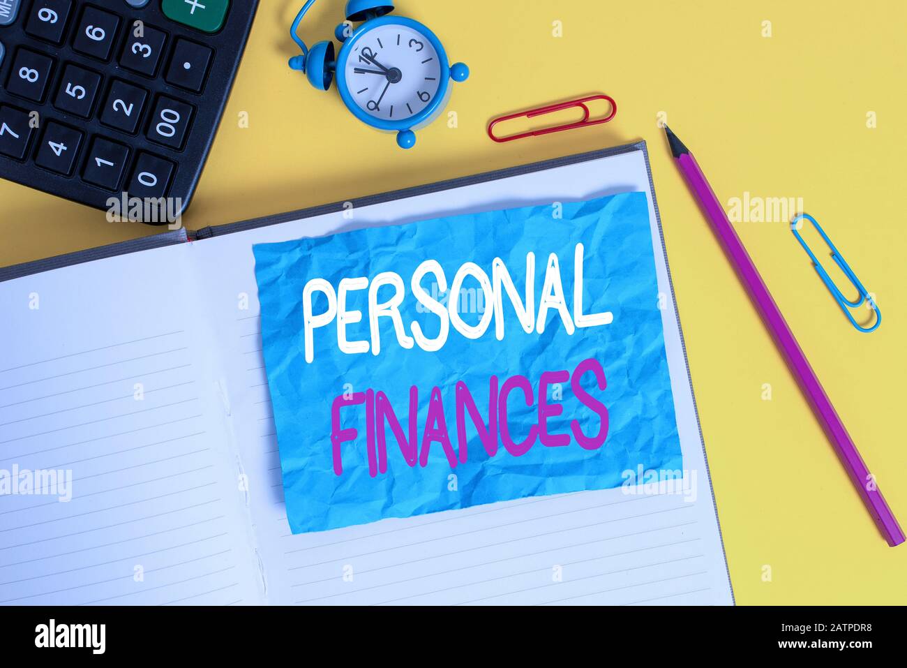 Conceptual hand writing showing Personal Finances. Concept meaning the ...