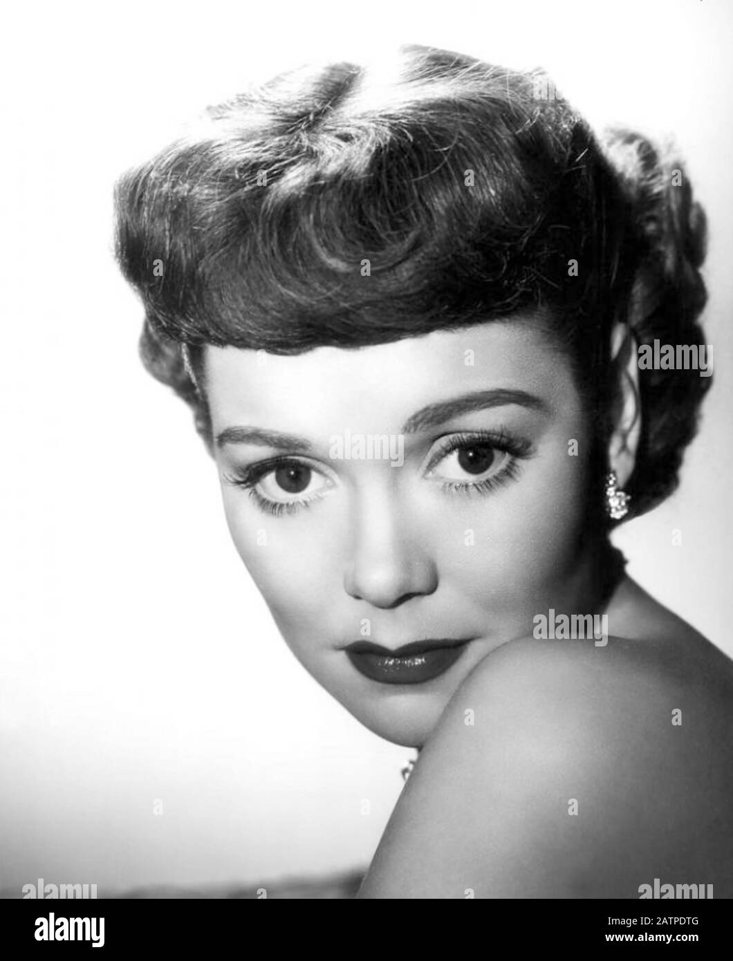 JANE WYMAN (1917-2007) American film actress and singer about 1955 ...