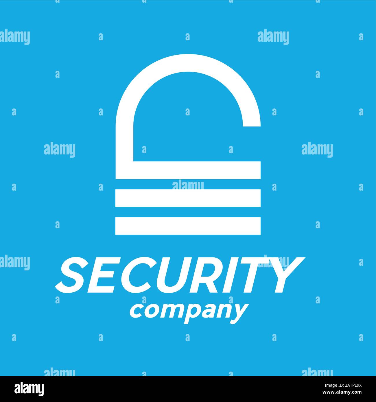 Vector sign abstract padlock, safety concept Stock Vector Image & Art ...