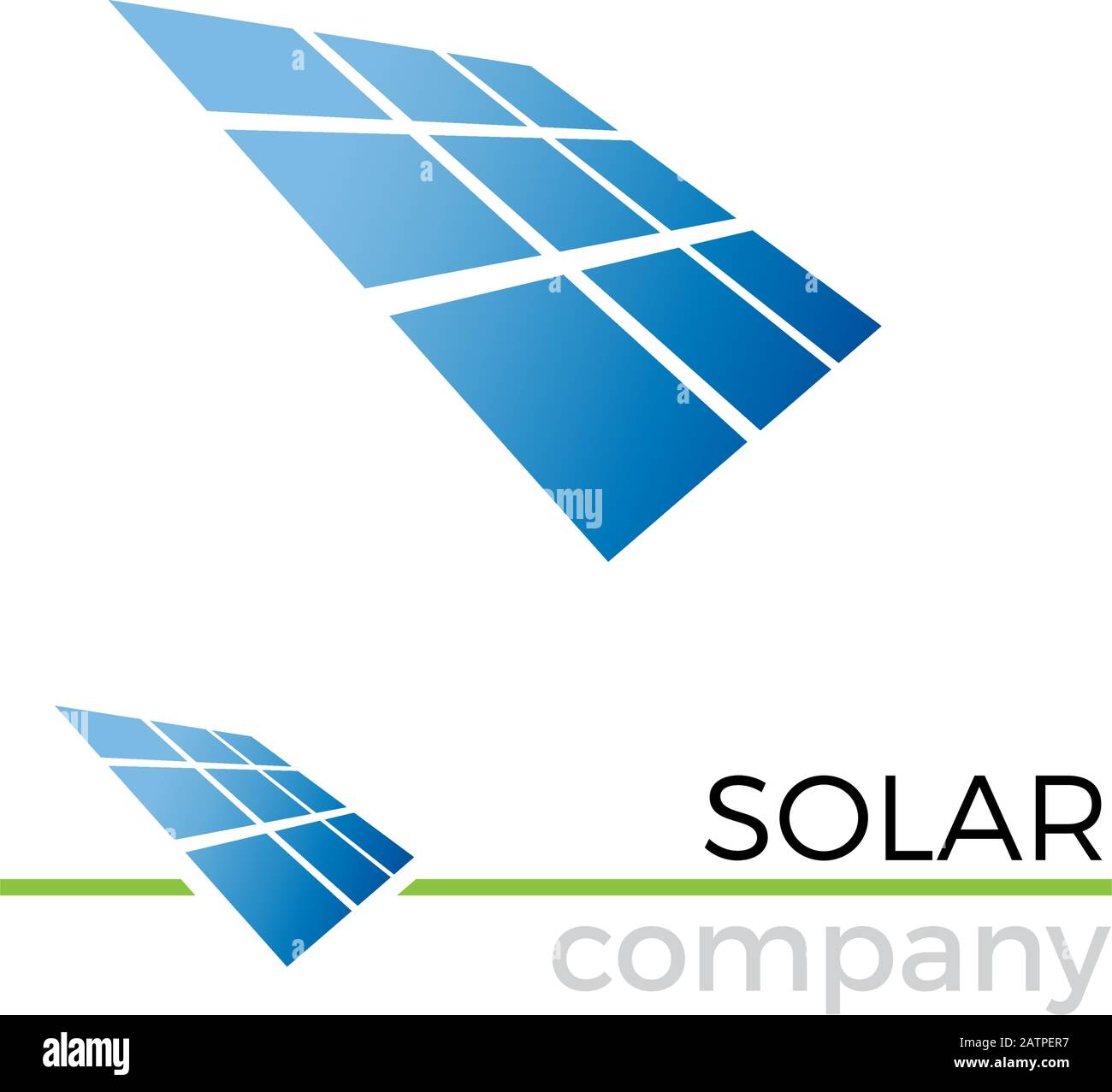 Vector sign solar panel, green energy and renewable Stock Vector Image ...