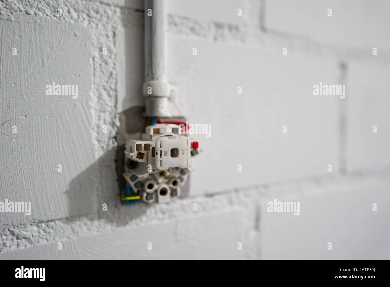 Wall mounted socket hi-res stock photography and images - Alamy