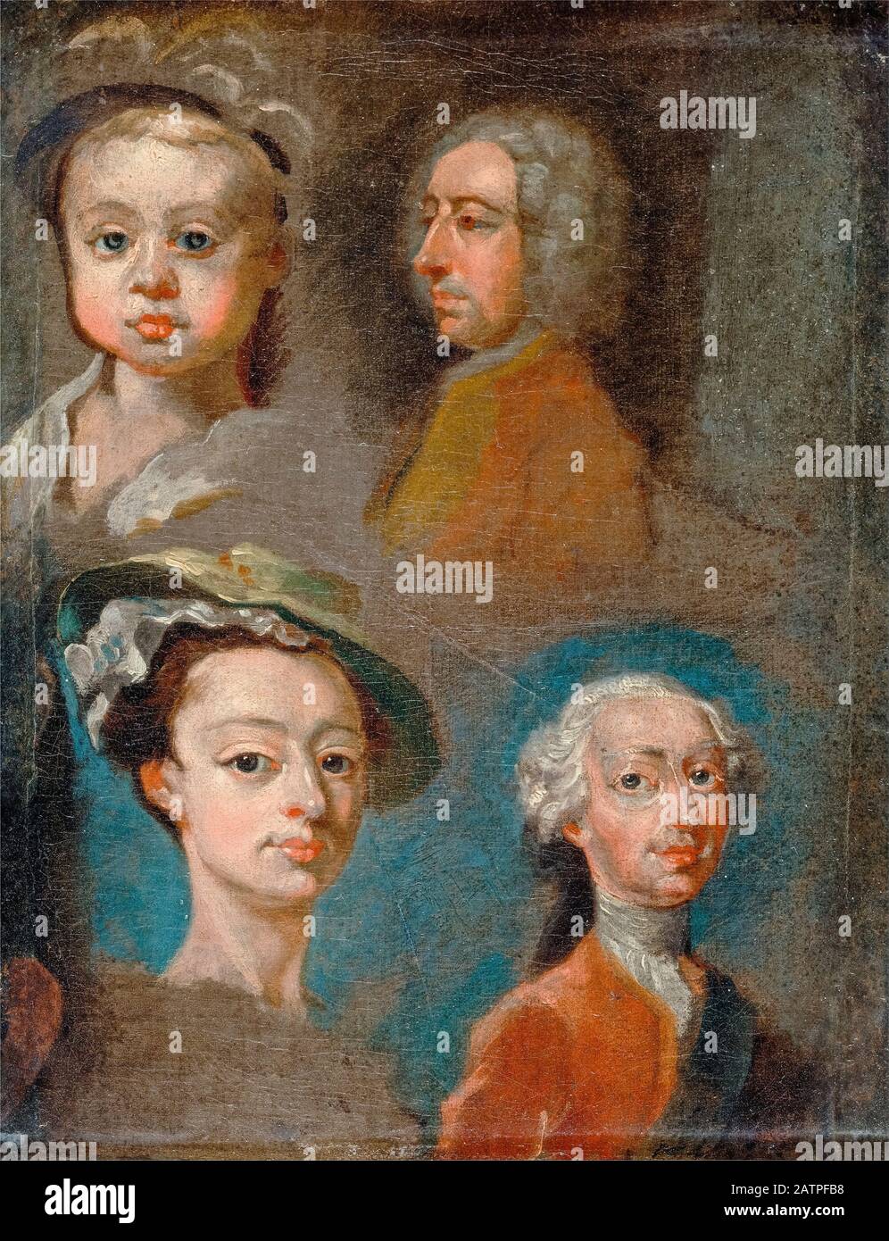 William hogarth paintings hi-res stock photography and images - Alamy