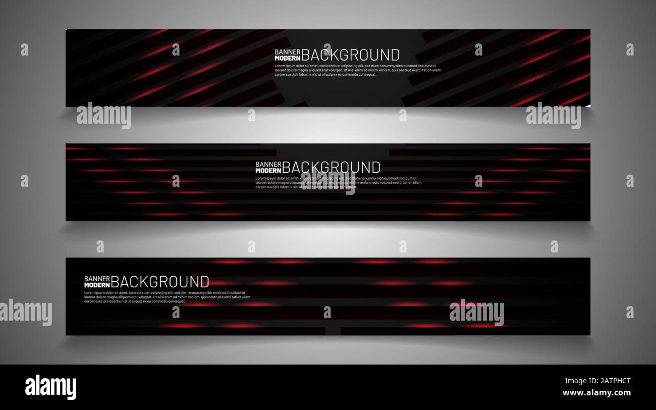 Set banner background for your design. vector graphic design ...
