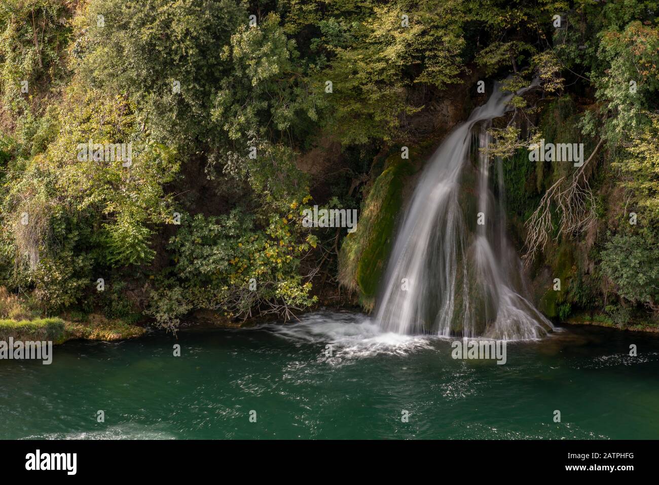 Cascading Waterfalls Skradinski Buk. Krka National Park, Croatia Stock ...