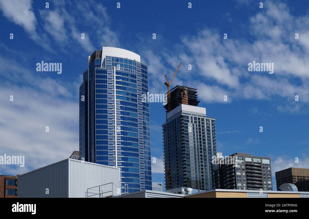 Downtown Seattle. View of buildings from the waterfront Stock Photo - Alamy