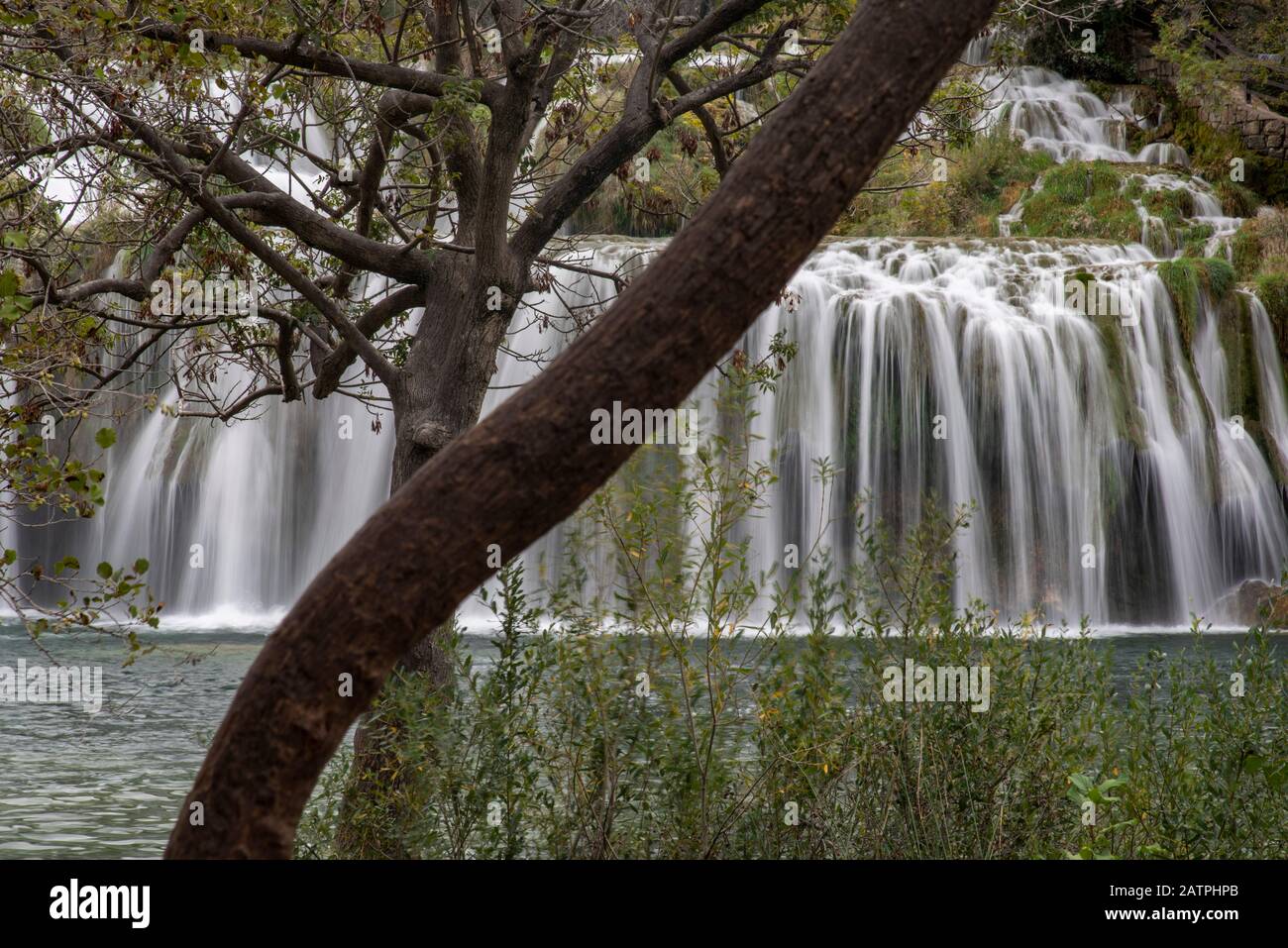 Cascading Waterfalls Skradinski Buk. Krka National Park, Croatia Stock Photo - Alamy