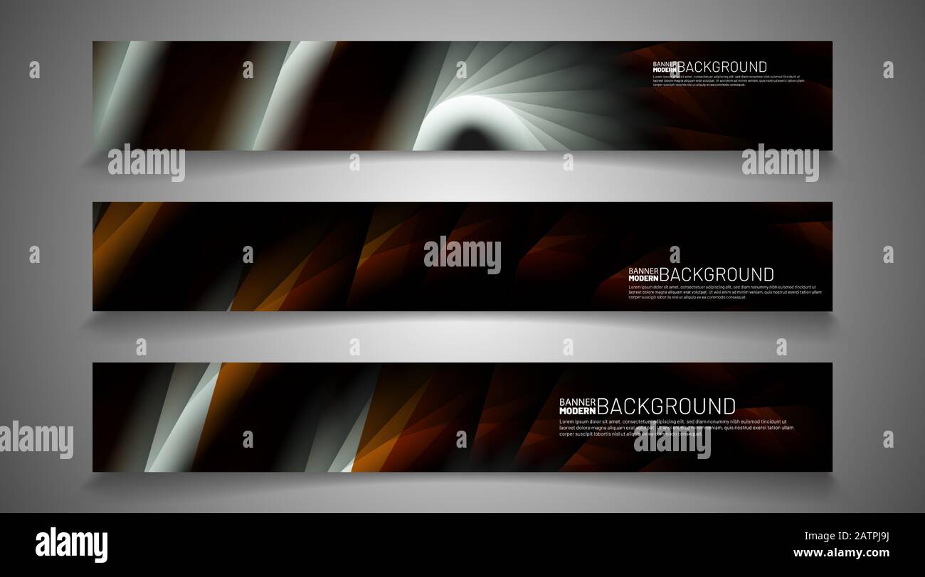 Set banner background for your design. vector graphic design ...