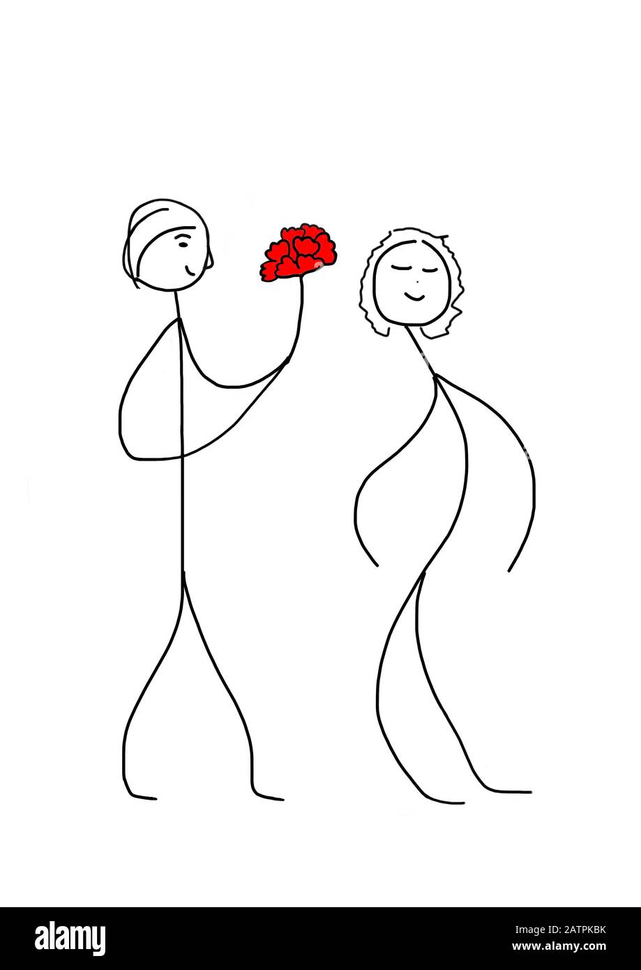 Love Stick Figure Drawings