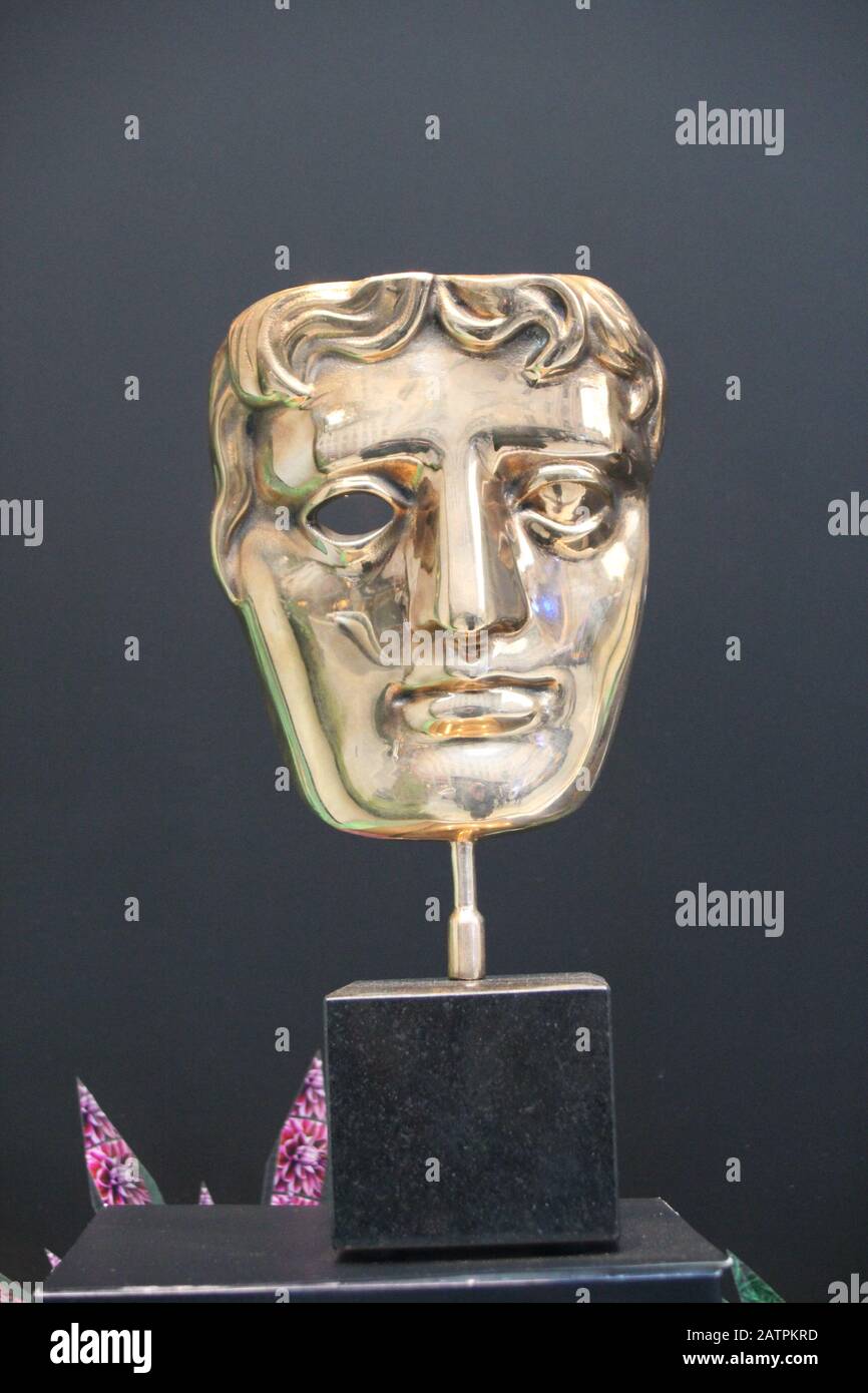 Bafta award trophy hi-res stock photography and images - Alamy