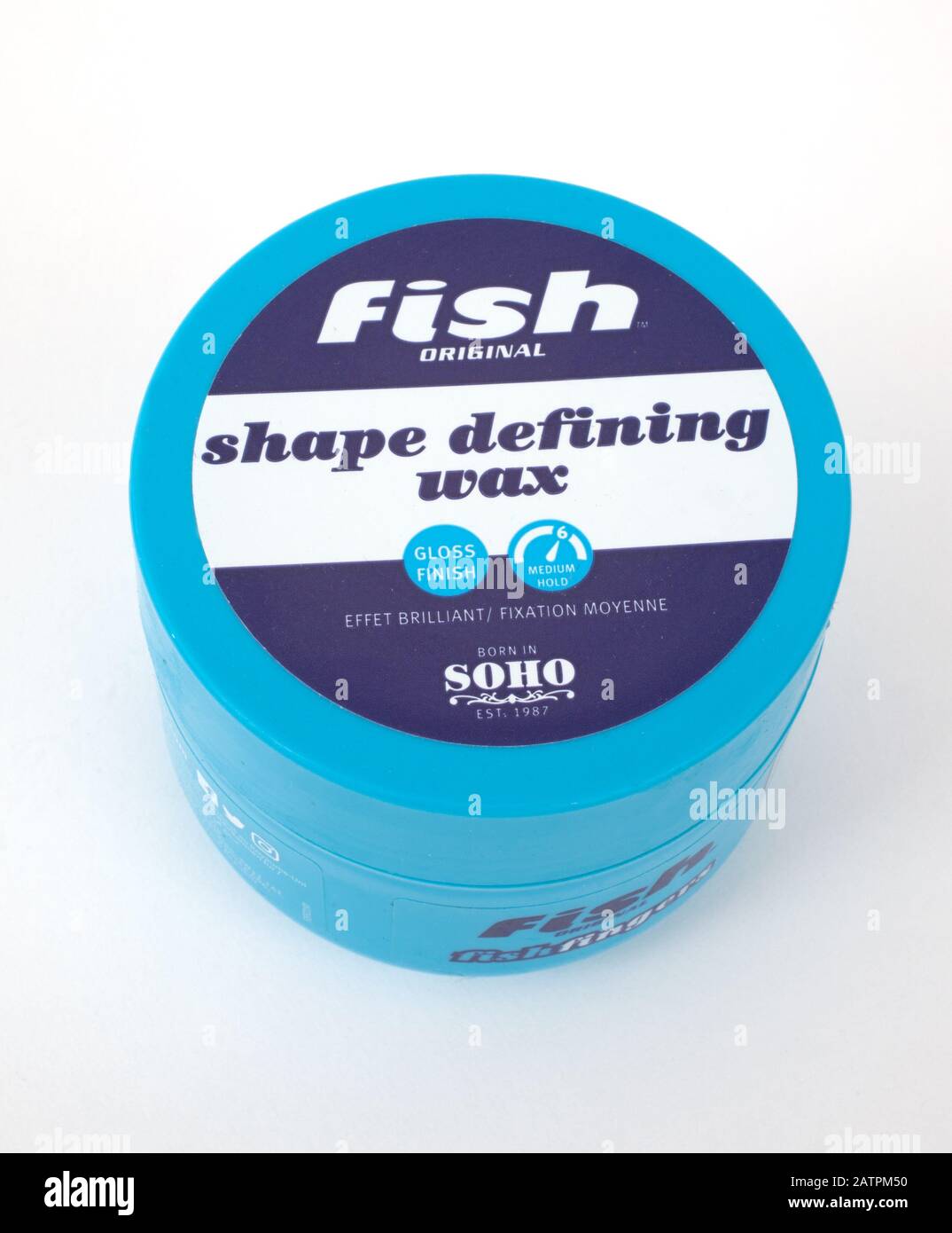 Fish Original shape defining wax Stock Photo - Alamy