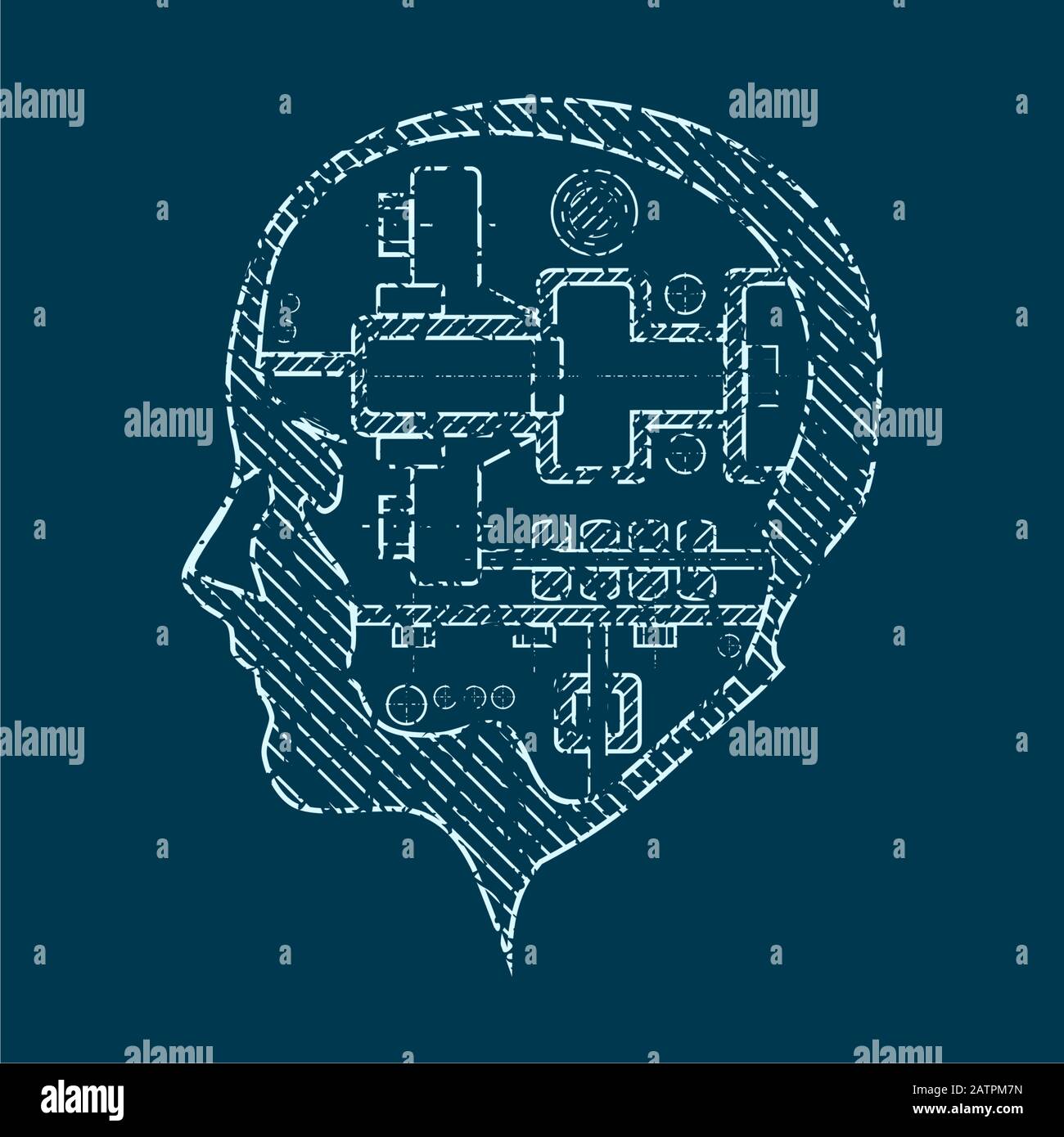 Human profile view Stock Vector Image & Art - Alamy