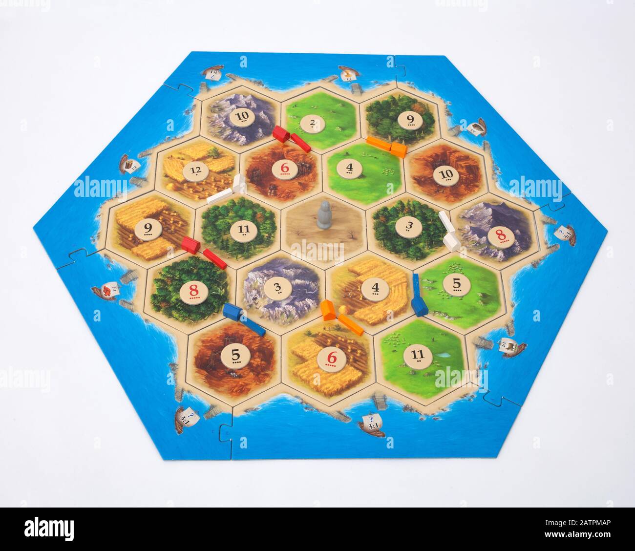 Settlers Of Catan Board
