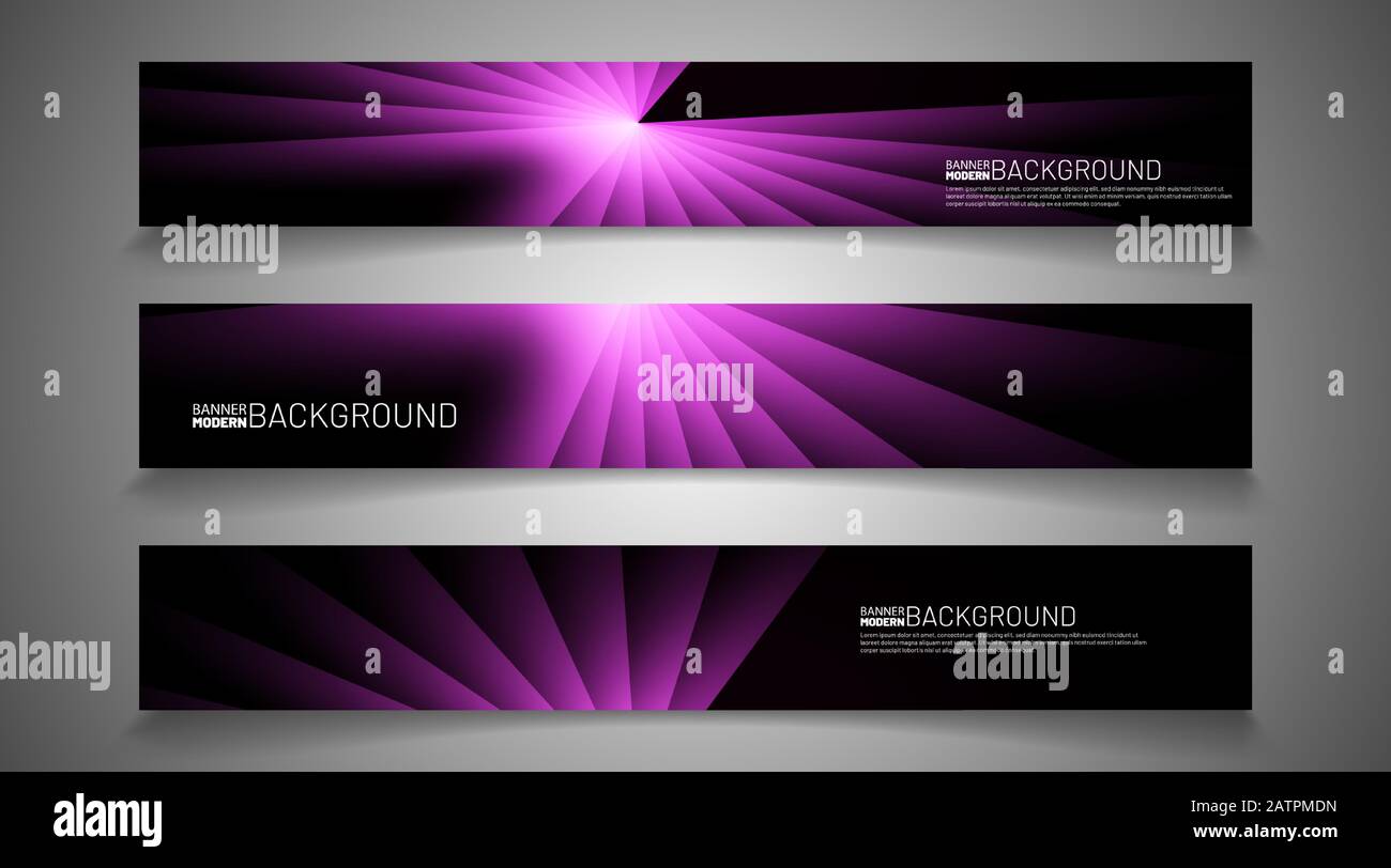 Set banner background for your design. vector graphic design ...