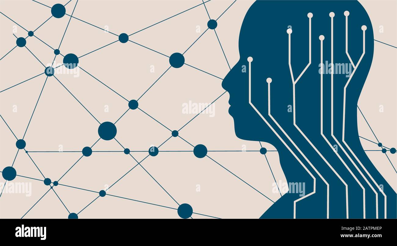 Abstract humanoid robot Stock Vector Image & Art - Alamy