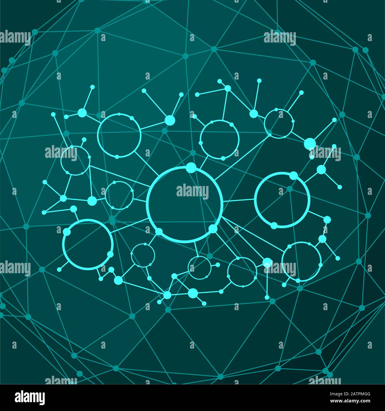 Abstract media network Stock Vector Image & Art - Alamy