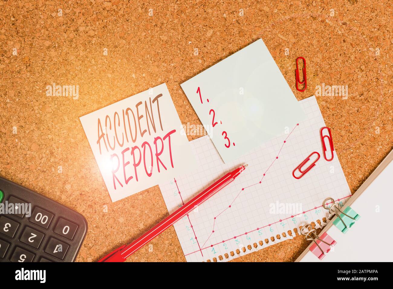 Word writing text Accident Report. Business photo showcasing formal ...
