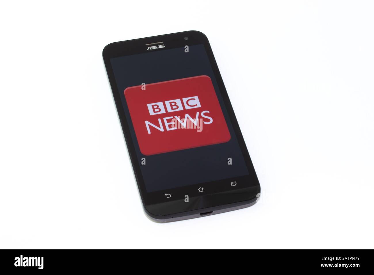 Bbc logo screen tv hi-res stock photography and images - Alamy